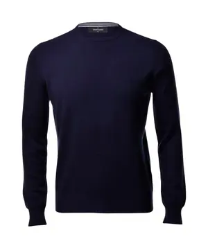 GRAN SASSO Crewneck Knitted Jumper - Black