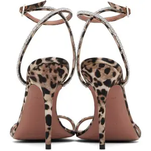 Amina Muaddi Diamante 105 High-heeled Sandals