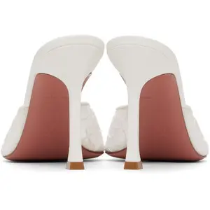 Amina Muaddi Alexa 95 Lace High-heeled Sandals