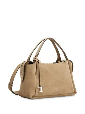 TOD'S Bauletto T Timeless Tote Bag - Light Brown