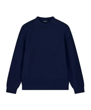 Giorgio Armani Long-sleeve Sweatshirt - Navy Blue
