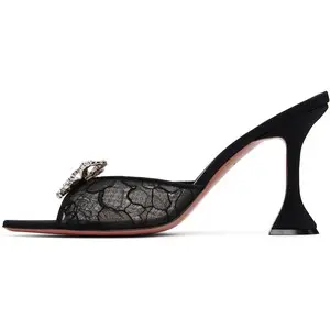 Amina Muaddi Rosie 95 Lace High-heeled Sandals