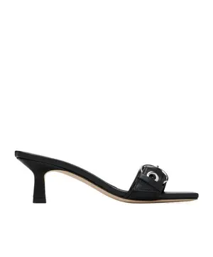 AeydĒ 55mm Gilly Leather Pumps - Black
