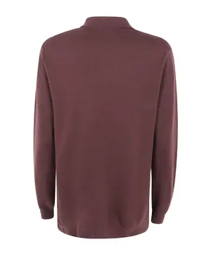 Aspesi Single-breasted Long-sleeve Knit Top