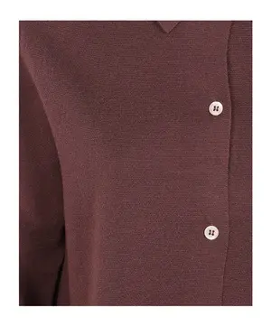 Aspesi Single-breasted Long-sleeve Knit Top