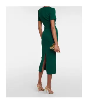 Roland Mouret Moon Wool Midi Dress