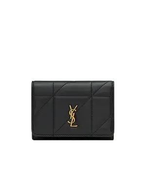Saint Laurent Tri-fold Wallet - Black