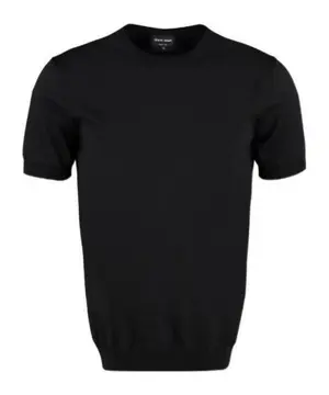 Giorgio Armani Crewneck Short-sleeve Knit Jumper