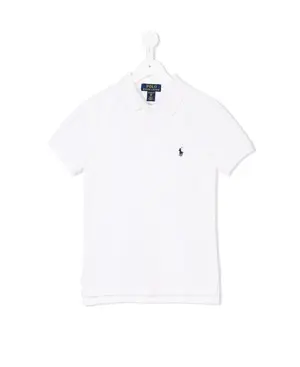 Ralph Lauren Logo Polo Shirt - White