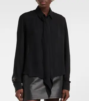 Wardrobe.NYC Tie Collar Shirt