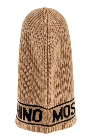 Moschino Logo Detailed Balaclava