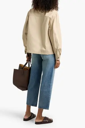 ANINE BING Sawyer Cottontwill Shirt Jacket
