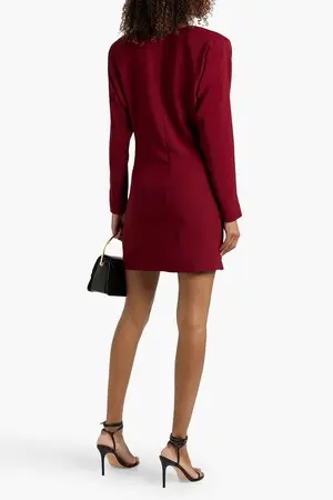 ANINE BING Haven Crepe Mini Dress