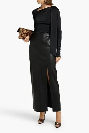 Victoria Beckham Cutout Stretchjersey Top