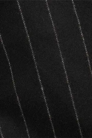 ANINE BING Tierra Pinstriped Woolblend Mini Skirt