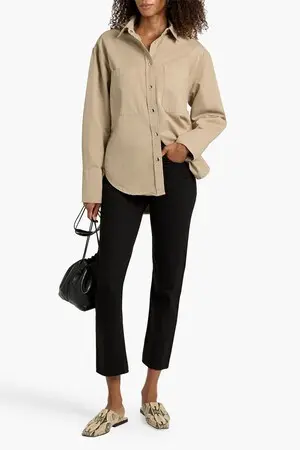 ANINE BING Cotton Twill Shirt