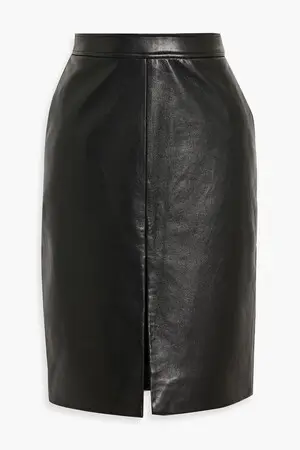 ANINE BING Tyra Leatherblend Skirt