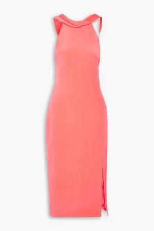 Cushnie Anna Cutout Silk-crepe Midi Dress