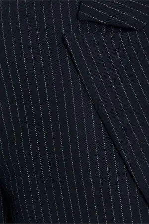 ANINE BING Declan Pinstriped Woolblend Twill Blazer