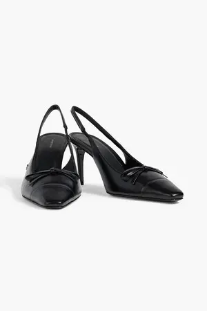ANINE BING Freya Leather Slingback Pumps