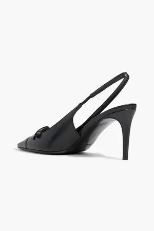 ANINE BING Freya Leather Slingback Pumps