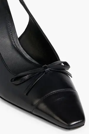 ANINE BING Freya Leather Slingback Pumps