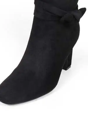 Frederick's Of Hollywood Janeth Ankle Boots - Black