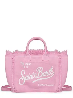 MC2 SAINT BARTH Borsa Colette In Lino - Pink