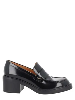 TOD'S Mocassino In Pelle - Black
