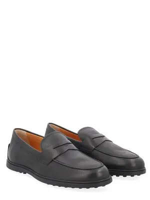 TOD'S Mocassino Leather Loafers
