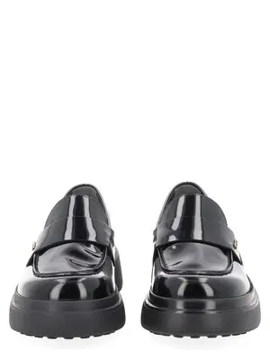 TOD'S Brushed Leather Loafers