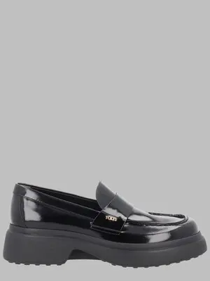 TOD'S Brushed Leather Loafers