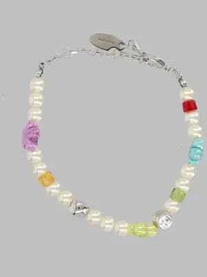Off-White Bracciale Con Perline