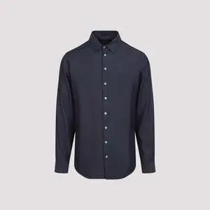 Giorgio Armani Cotton Shirt - Blue