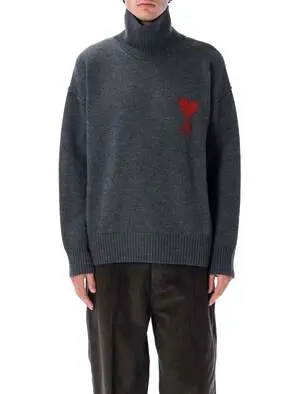 Ami Paris Relaxed Sweaters For Men
