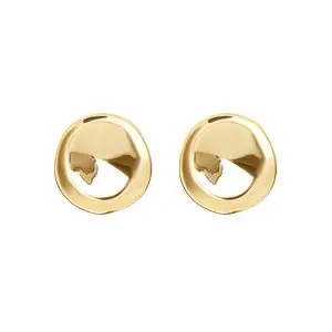 Argento Vivo 18k -plated Brass Sculptural Drop Earrings - Gold
