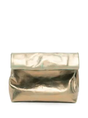 CORTANA Delhi Small Leather Clutch - Brown