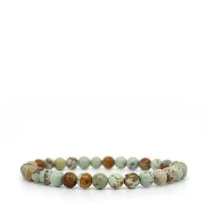 Shar Oke Brazilian Turquoise Beaded Bracelet