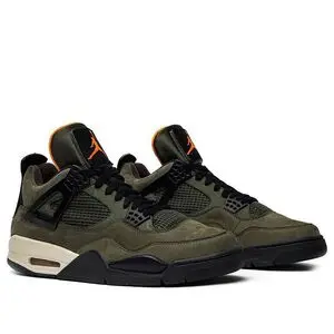 JORDAN 4 Retro Sp 'undefeated' 2025 - Deep Green/clementine/black