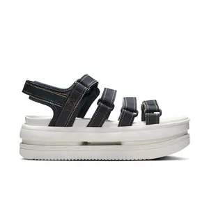 Nike Icon Classic Se Platform Sandals - Armory Navy/sail/flax