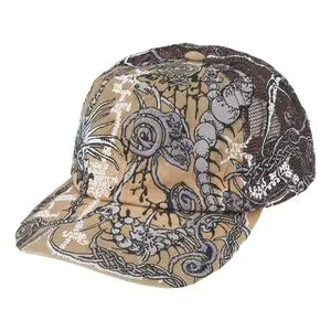 Supreme Ss26 Wombat Embroidered Mesh Back 6-panel Cap - Tan