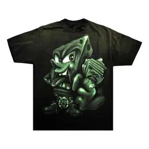 TRAVIS SCOTT X Spongebob Mr Krabs T-shirt - Black