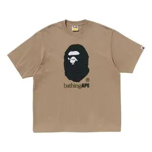 A BATHING APE Sta Houndstooth Bathing Ape Relaxed Fit Tee