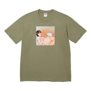 Supreme Mouse T-shirt - Light Olive