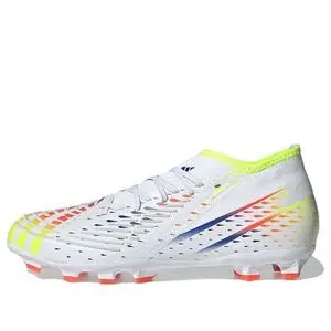 Adidas Predator Edge.2 Hg Ag Athletic Sneakers - White/yellow/blue