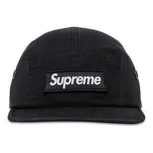 Supreme Military Camp Cap - Black