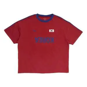 TRAVIS SCOTT Cactus Jack X Nike Korea Total 90 T-shirt - Red