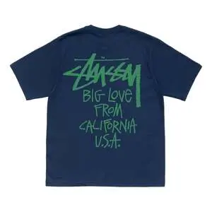 StÜssy Big Love T-shirt - Navy