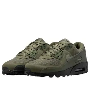 Nike Max 90 'reflective Swoosh Medium Olive - Medium Olive/black/cargo Khaki