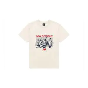 NEW BALANCE Athletics 90asia Sizing 's Graphic T-shirt 'white Blue